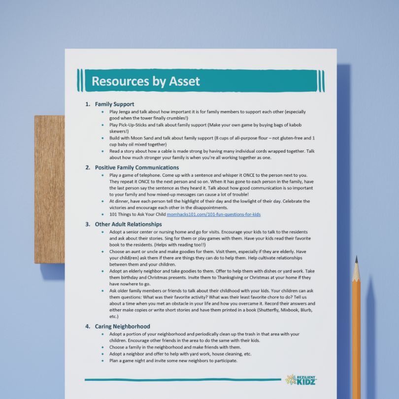 Parent Resources - RezilientKidz